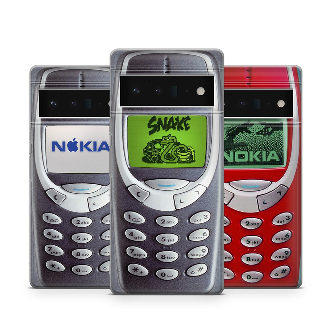 Nokia Phone Case, Retro Vintage Cover Fit for Google Pixel 8, 7, 6 Pro ...