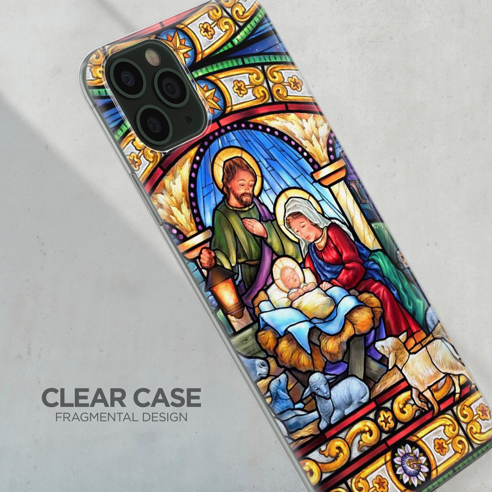 Jesus Phone Case, Christian Cover Fit for iPhone 15 Pro Max, 14, 13, 12 ...