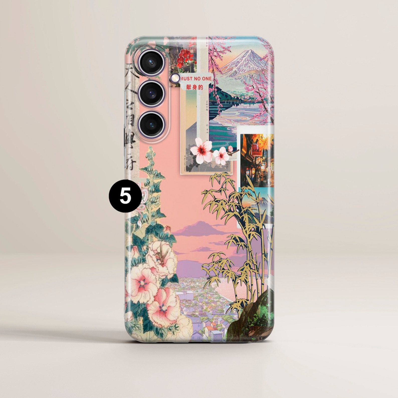 Japanese Phone Case Anime Mood Board Fit for Samsung S26 S25 S24 S23 ...