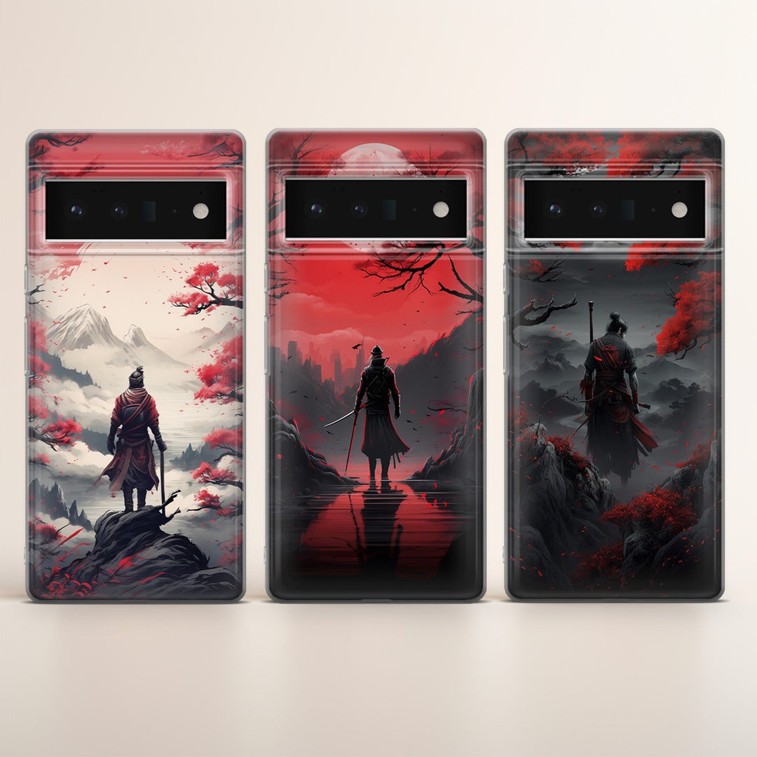 Samurai Phone Case Anime Art Cover Fit for Google Pixel 10 Pro XL 9 8 7 ...