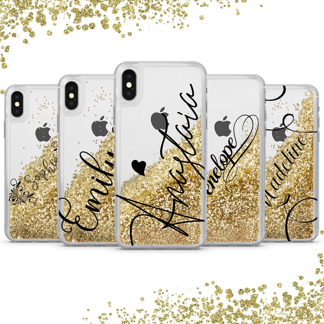 Custom Phone Case, Personalized Name Cover Fit for iPhone 15 14 13 12 ...