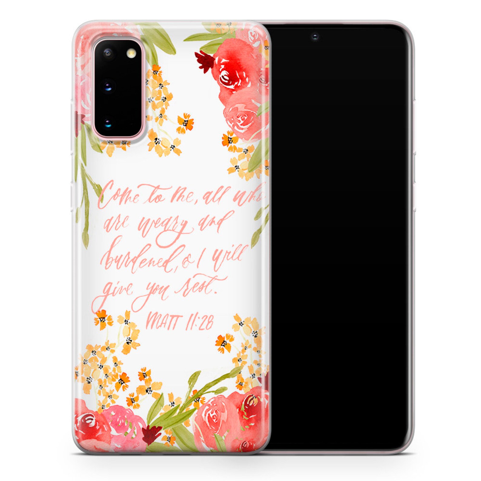 Bible Verse Phone Case, Jesus Cover Fit for Samsung S25 S24 S23 S22 S21 ...