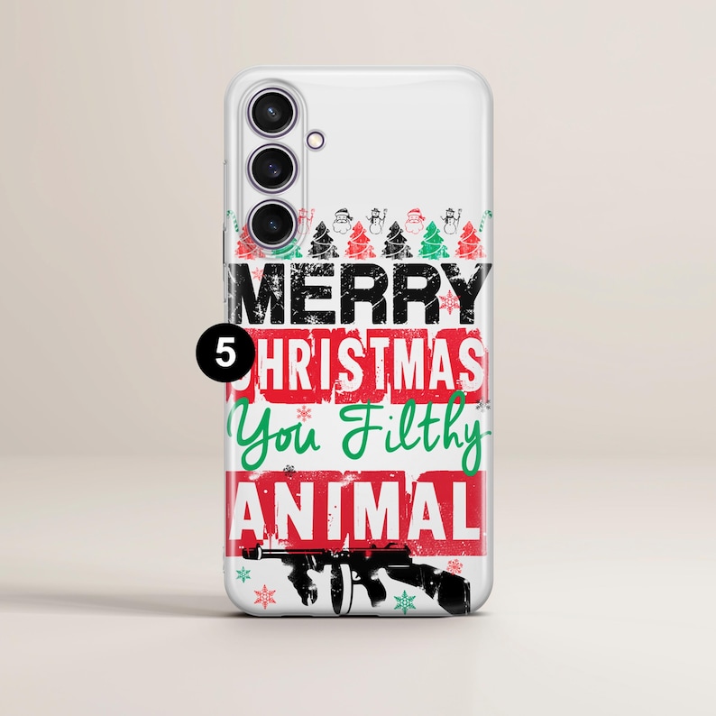 Christmas Phone Case You Filthy Animal Cover Fit for Samsung S26 S25 ...