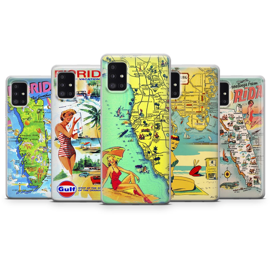 Pin up Phone Case Florida Cover Fit for Samsung S25 S24 S23 S22 S21 ...