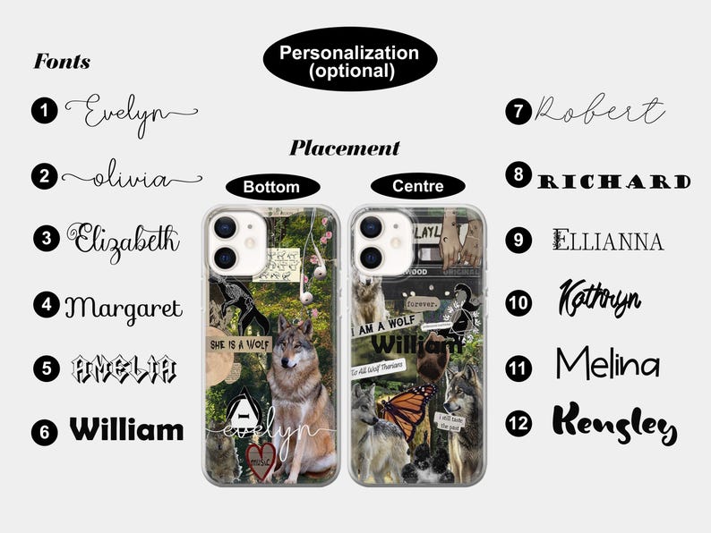 Wolf Therian Phone Case Quadrobics Cover Fit for Samsung S26 S25 S24 ...