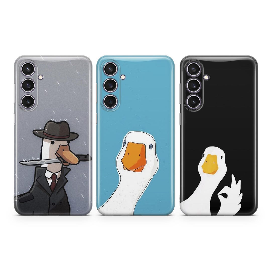 Goose Phone Case Meme Funny Cover Fit for Samsung S25 S24 S23 S22 S21 ...
