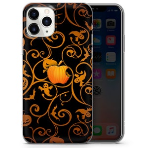 HALLOWEEN Phone Case Autumn Cover Fit for Iphone 14 Pro 13 - Etsy