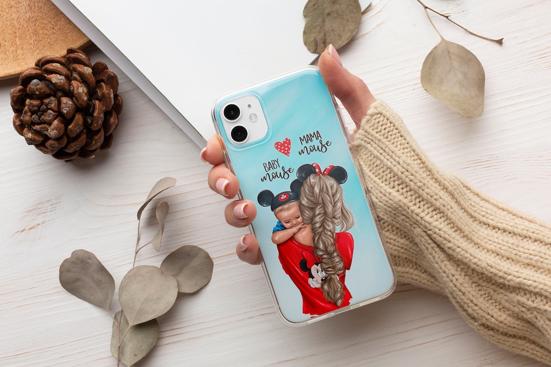 Boy Mom Phone Case, Mother Cover Fit for iPhone 17 16 15 14 13 12 Pro ...