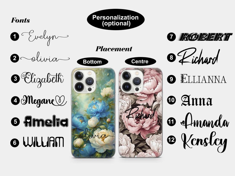 Peony Phone Case Spring Flowers Cover Fit for Samsung S26 S25 S24 S23 ...