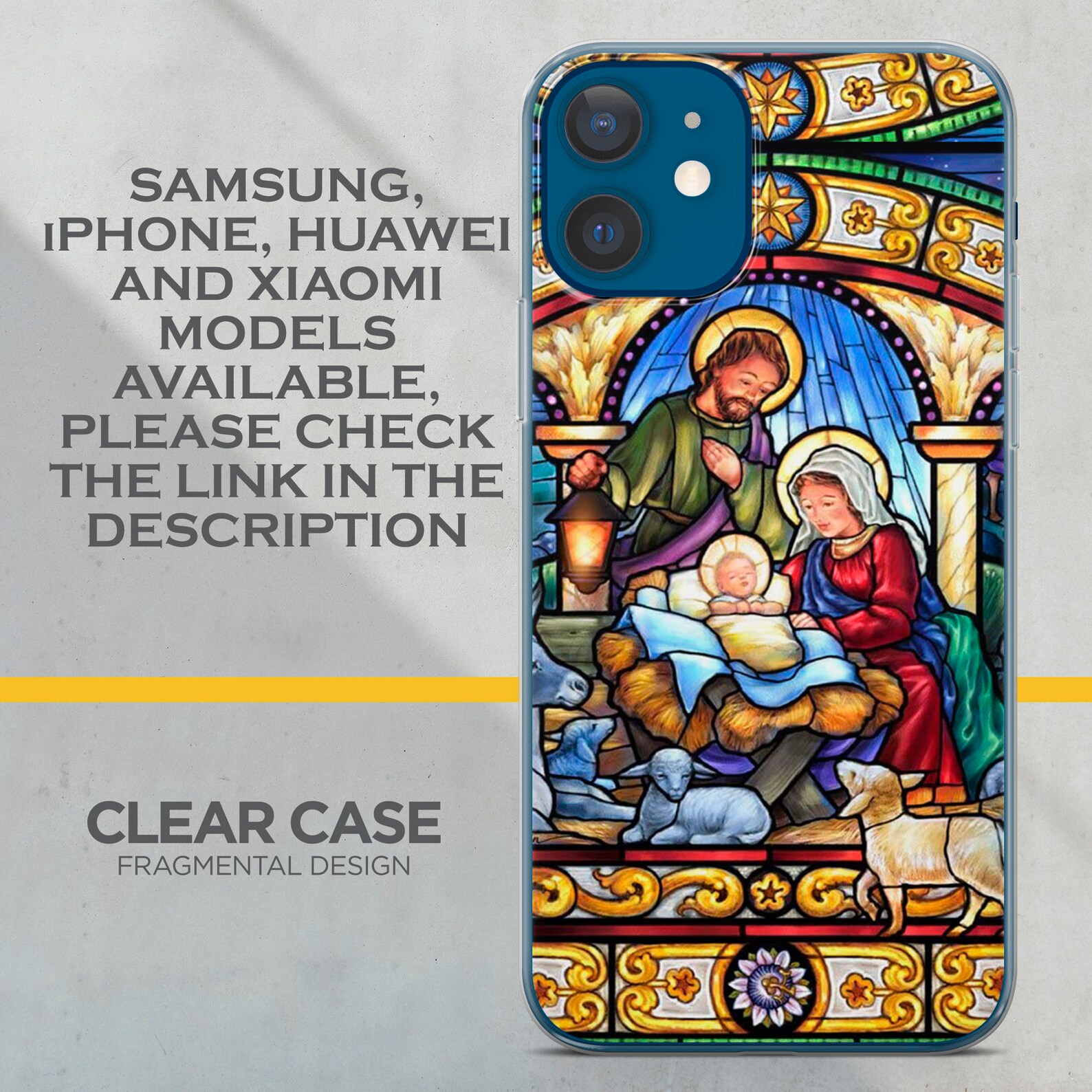 Jesus Phone Case, Christian Cover Fit for iPhone 15 Pro Max, 14, 13, 12 ...