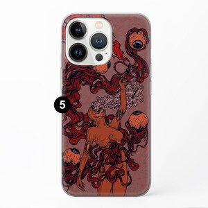 Gore Eyeball Phone Case Creepy Eyes Cover Fit for iPhone 17 16 15 14 13 ...