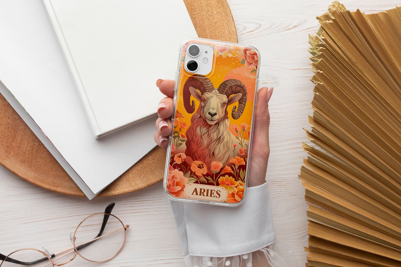Zodiac Phone Case Tarot Cards Horoscope Cover Fit for iPhone 17 16 15 ...