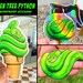 GREEN TREE PYTHON Sticker Pack Cute Snake Stickers: Clear, Holo, Vinyl ...