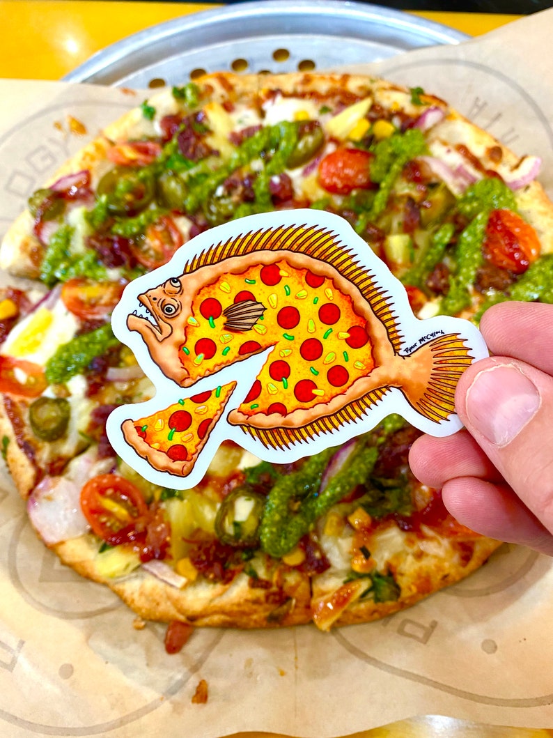 Food Animals Sticker Pack of 4 CLEAR & HOLOGRAPHIC STICKERS: Burrito ...