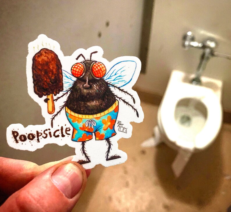 3 Poop Stickers: Holographic & Vinyl Sticker-pack! WHITE ELEPHANT GIFT ...