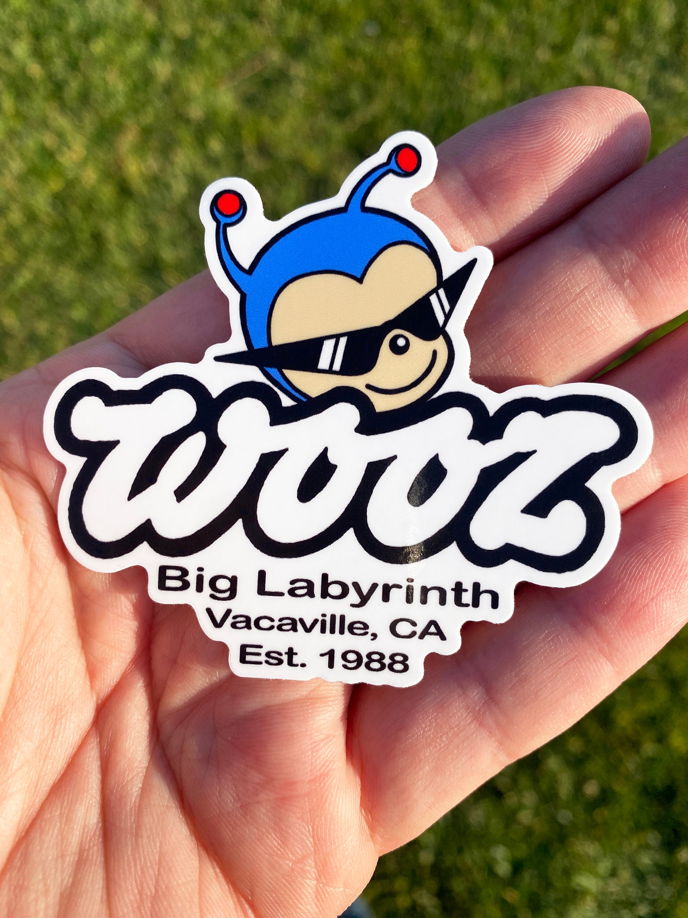 The Wooz Sticker Pack 4-pack: Mascots From the Vacaville | Etsy