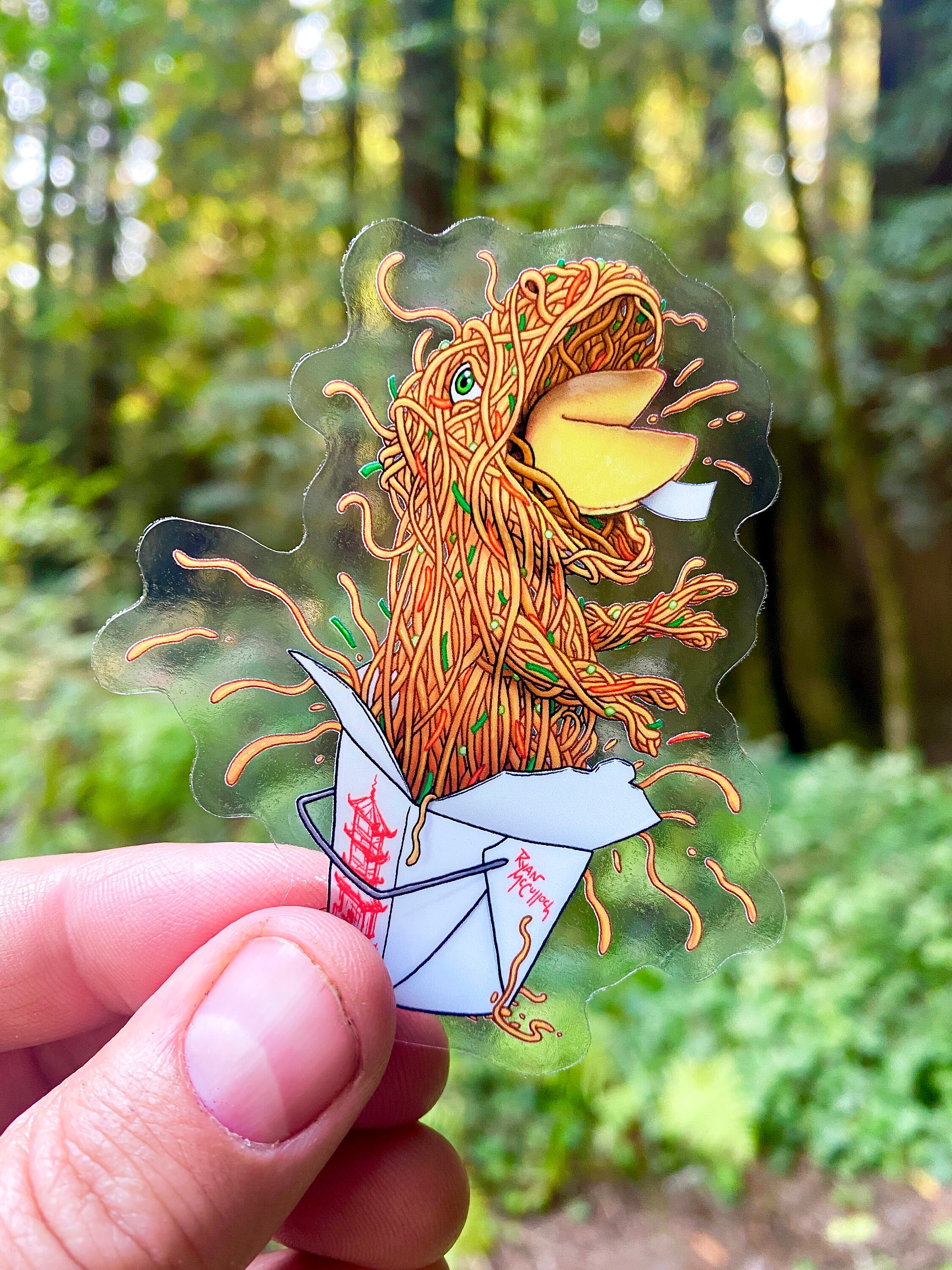 Stickers Sushi Brachiosaurus Mosquito in Amber Chow Mein T-Rex Taco ...