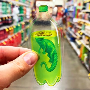 GATOR LOVERS Sticker Pack: 8 Vinyl, Holographic, Glitter & Transparent ...