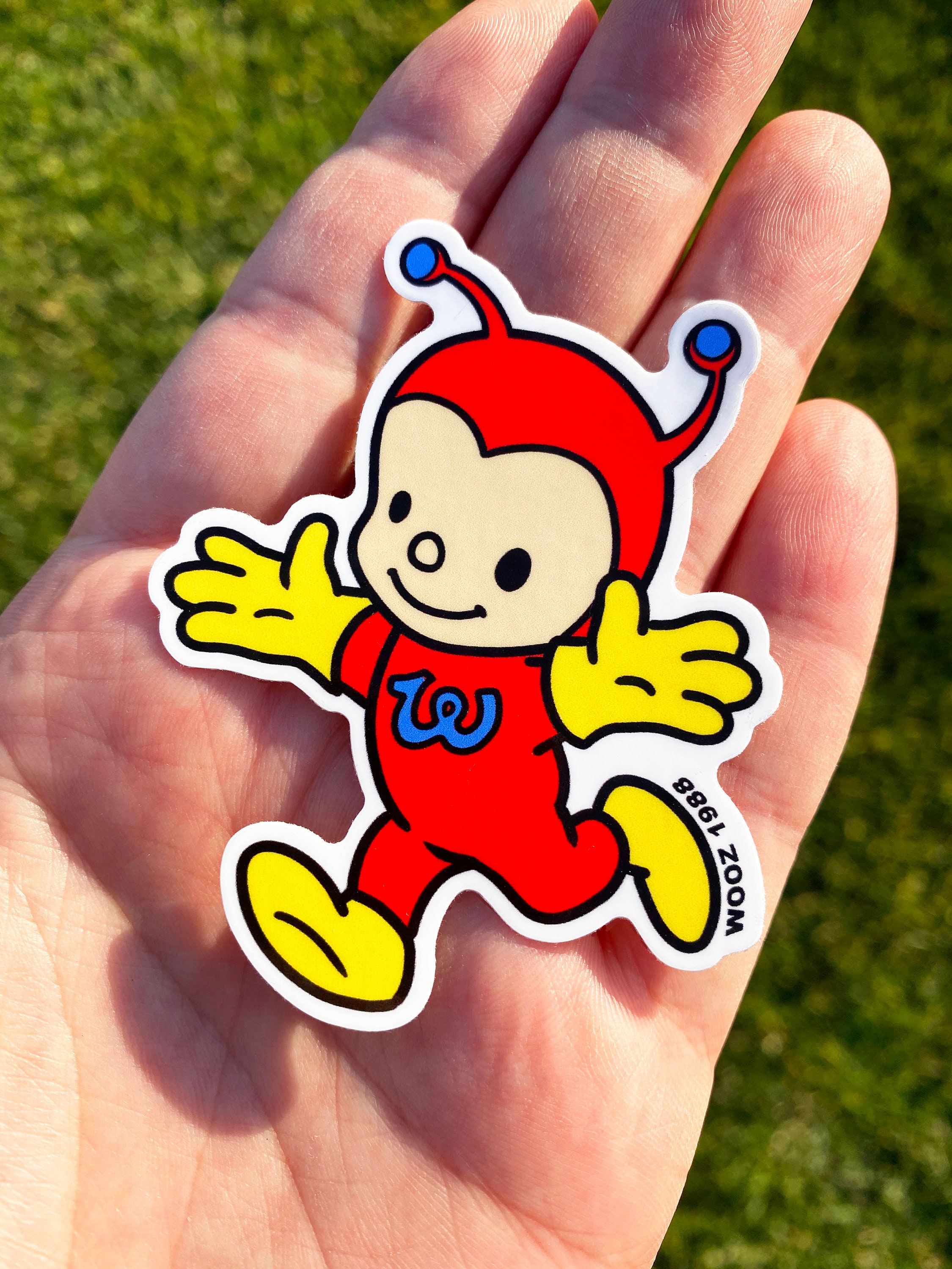 The Wooz Sticker Pack 4-pack: Mascots From the Vacaville - Etsy