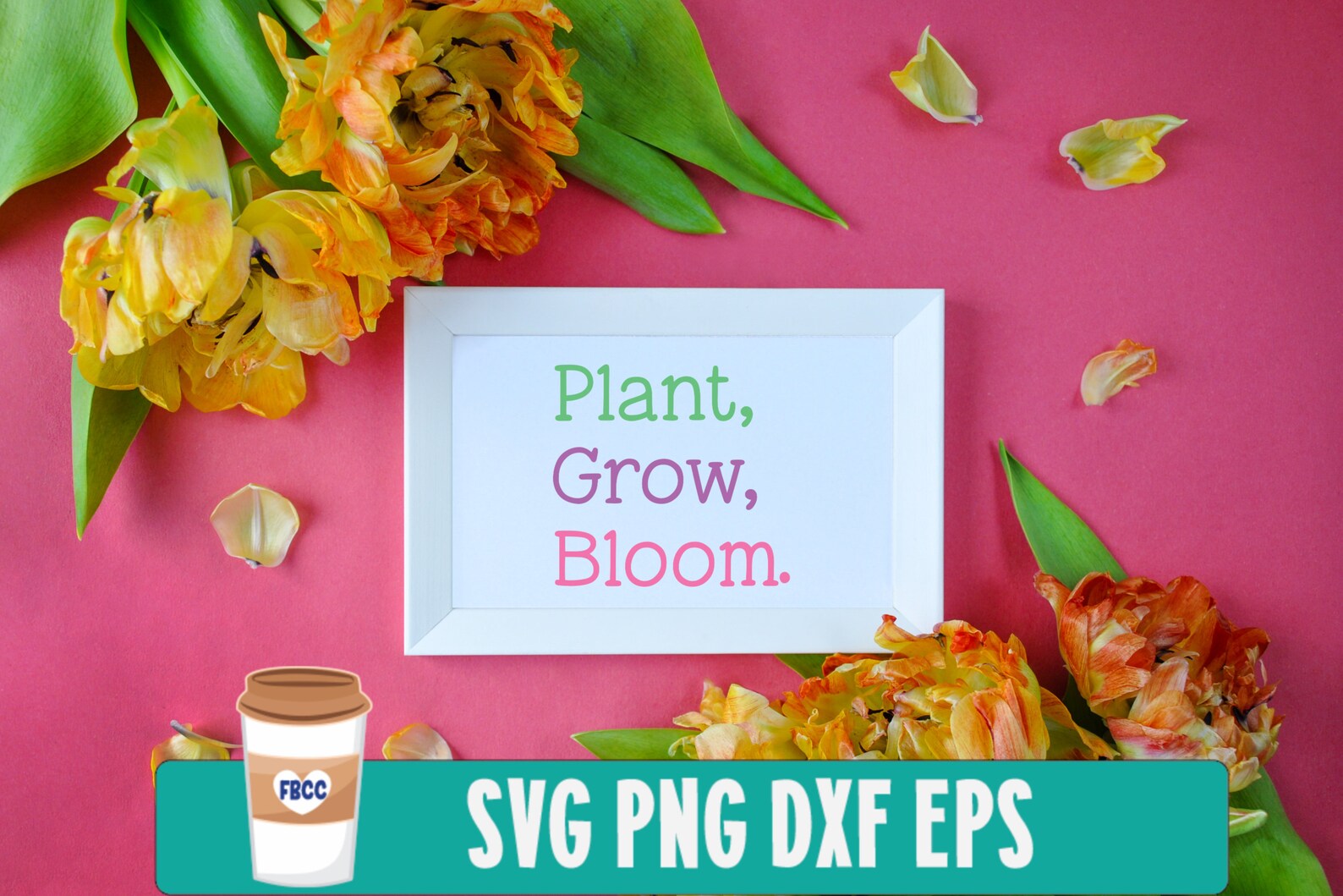 Plant Grow Bloom SVG Planting Svg Flower Svg Spring Svg - Etsy