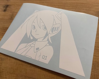 Hatsune Miku Car Decal | Etsy