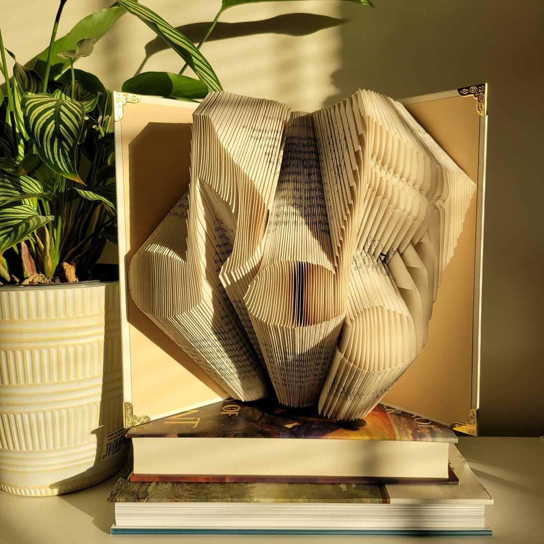Music Notes 3D Book Art Sculpture - Etsy