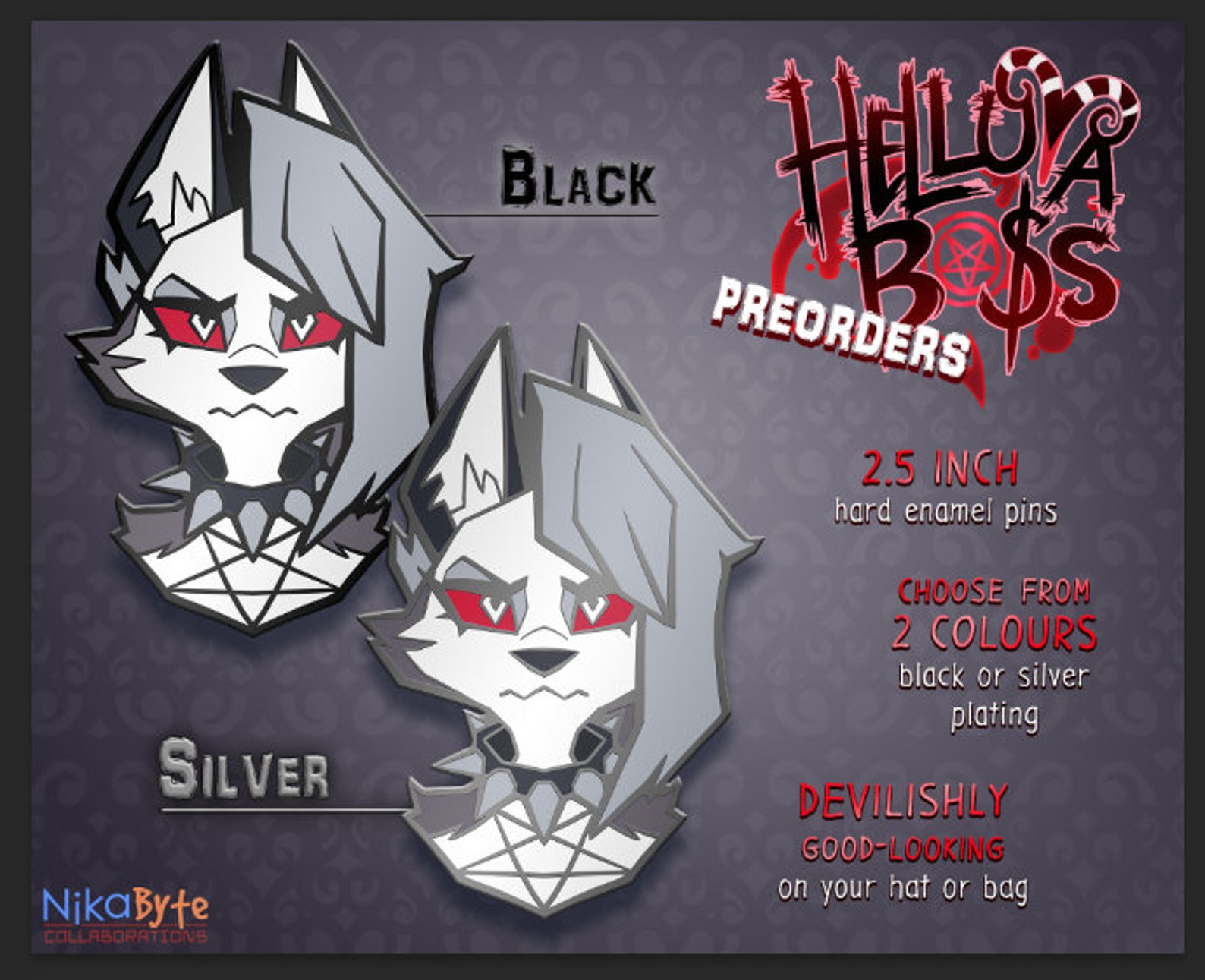 Helluva Boss Loona Enamel Pin - Etsy