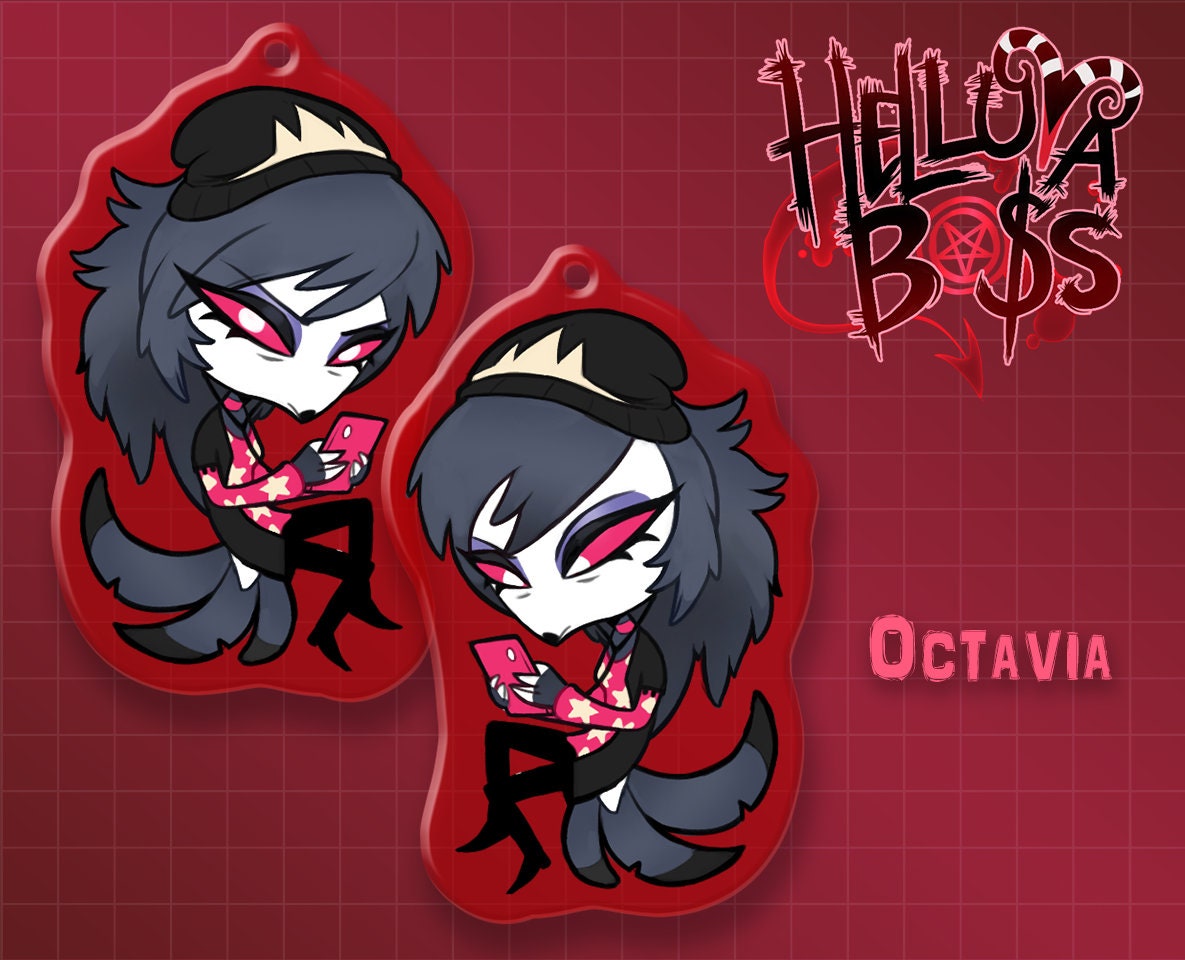 HELLUVA BOSS L Acrylic Charms L Set 2 - Etsy