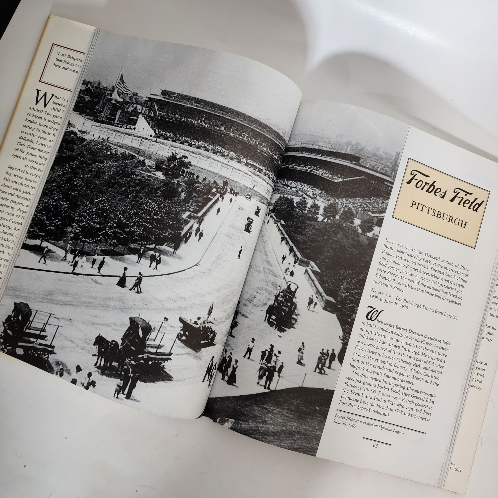 Lost Ballparks Lawrence S Ritter Hardback Book Baseball History ...