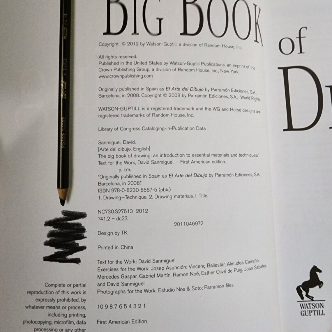 The Big Book of Drawing: an Introduction to Essential Materials 2012 ...