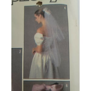 Simplicity Sewing Pattern 8509 Bridal Veils Headpieces One Size Uncut ...