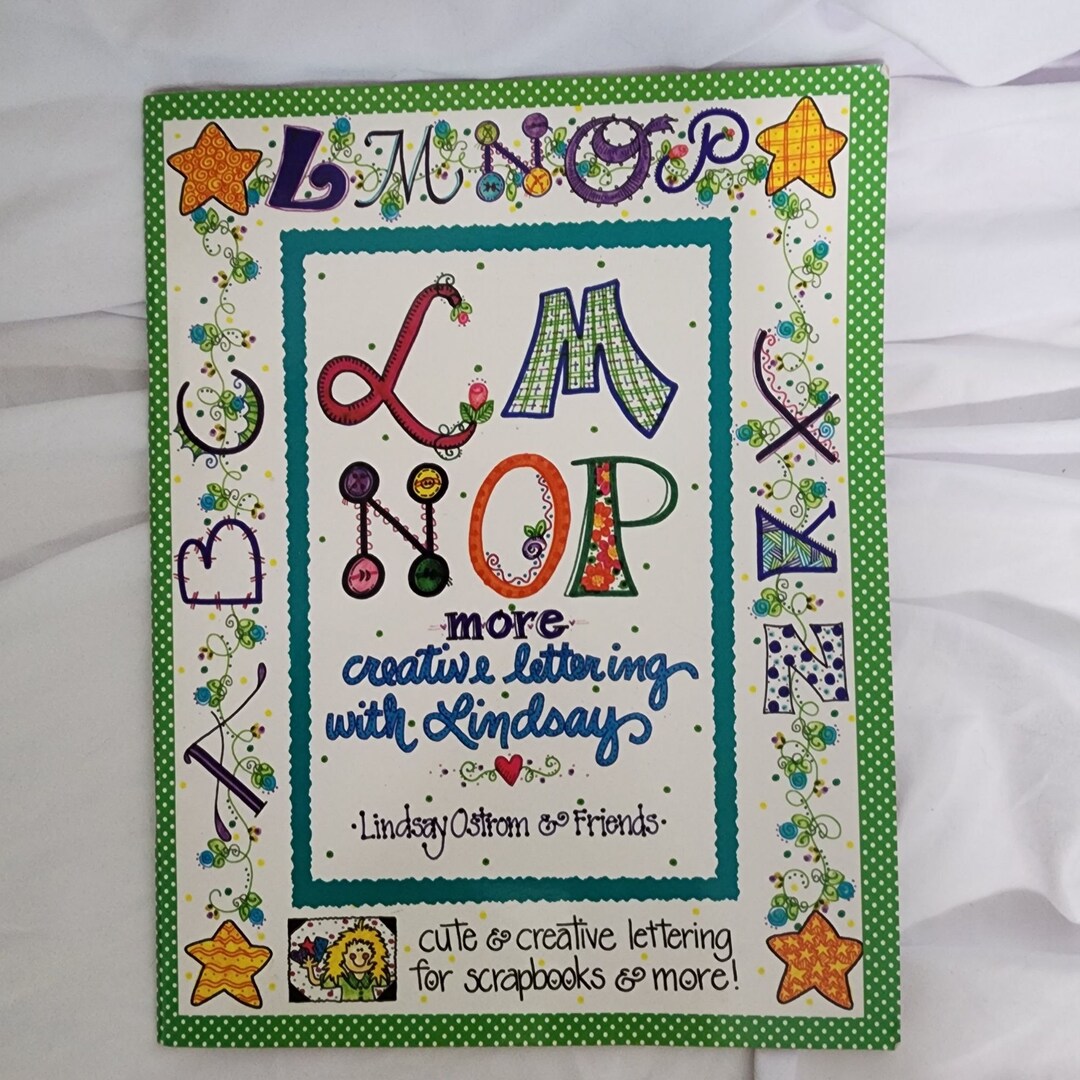 LMNOP More Creative Lettering Book Lindsay Ostram Crafting Journaling ...