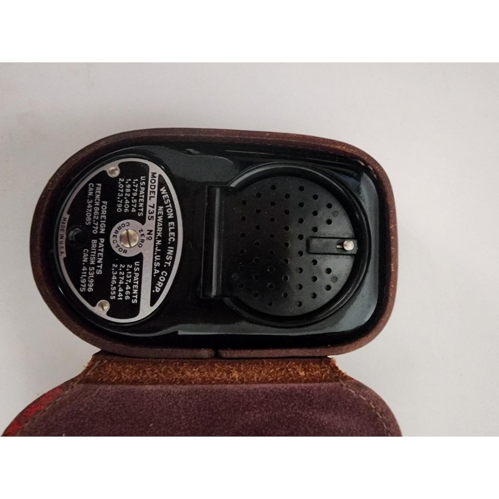 Vintage Weston Master II Exposure Light Meter Case UNTESTED Photography ...