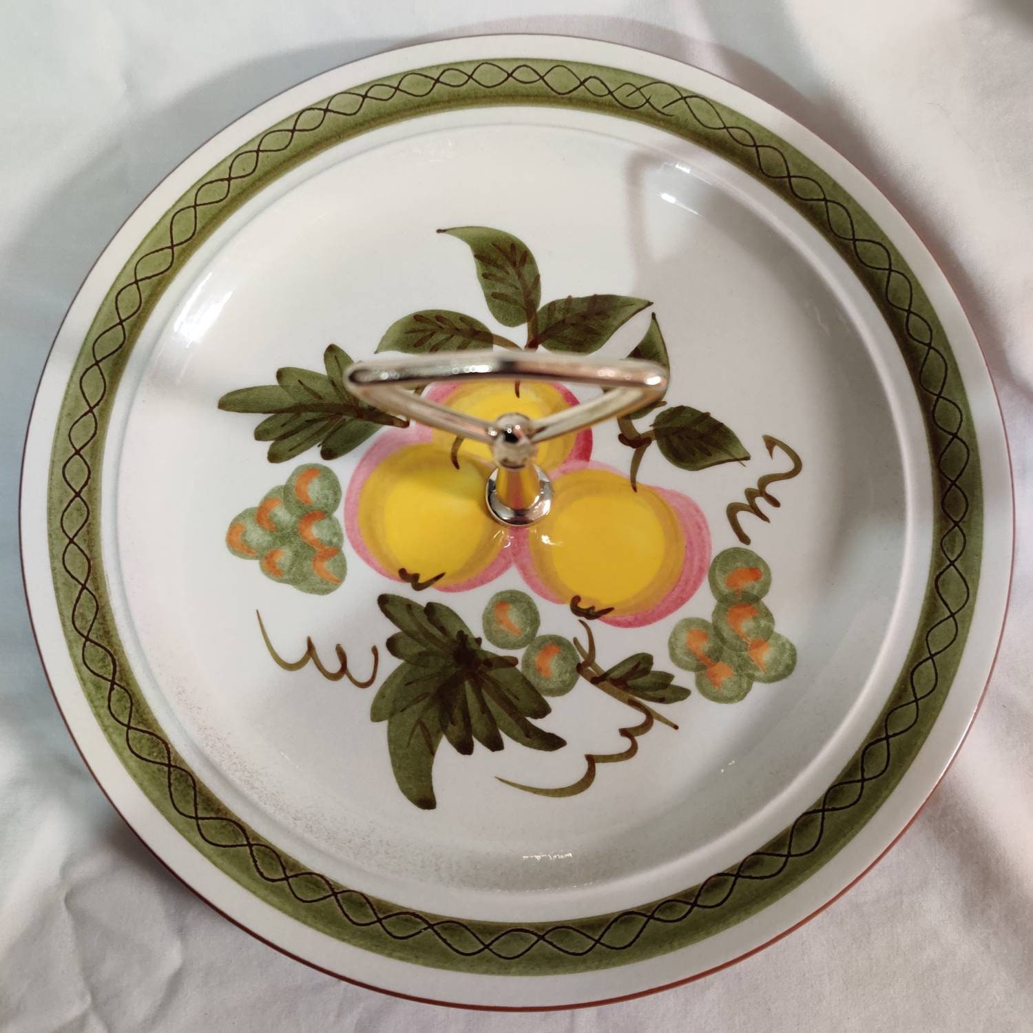 Stangl Tid Bit Tray Serving Dish Apple Delight 10 Inch - Etsy