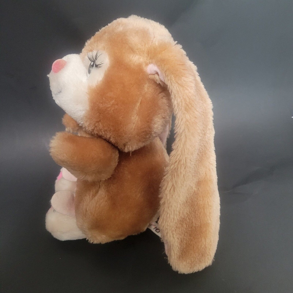 Vintage Russ Berrie Rabbit Plush Tootsie 9 Brown in - Etsy
