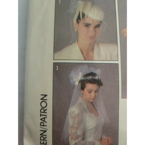 Simplicity Sewing Pattern 8509 Bridal Veils Headpieces One Size Uncut ...