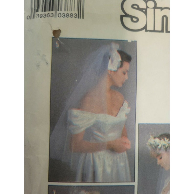Simplicity Sewing Pattern 8509 Bridal Veils Headpieces One Size Uncut ...