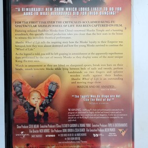 Shaolin Wheel of Life VHS Video Live Kung Fu 2002 NR Clamshell Martial ...