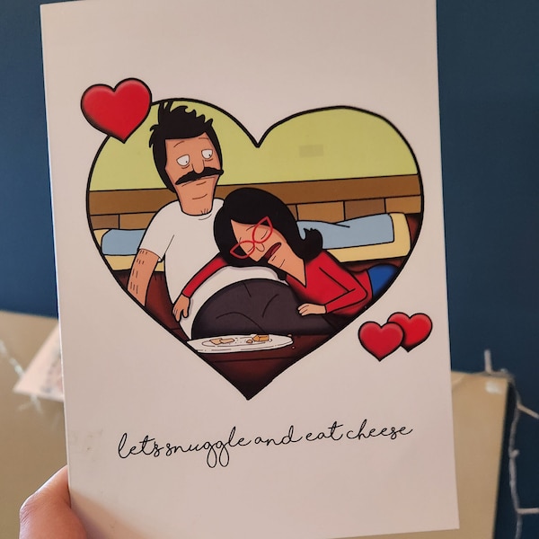 Bobs Burgers Card - Etsy