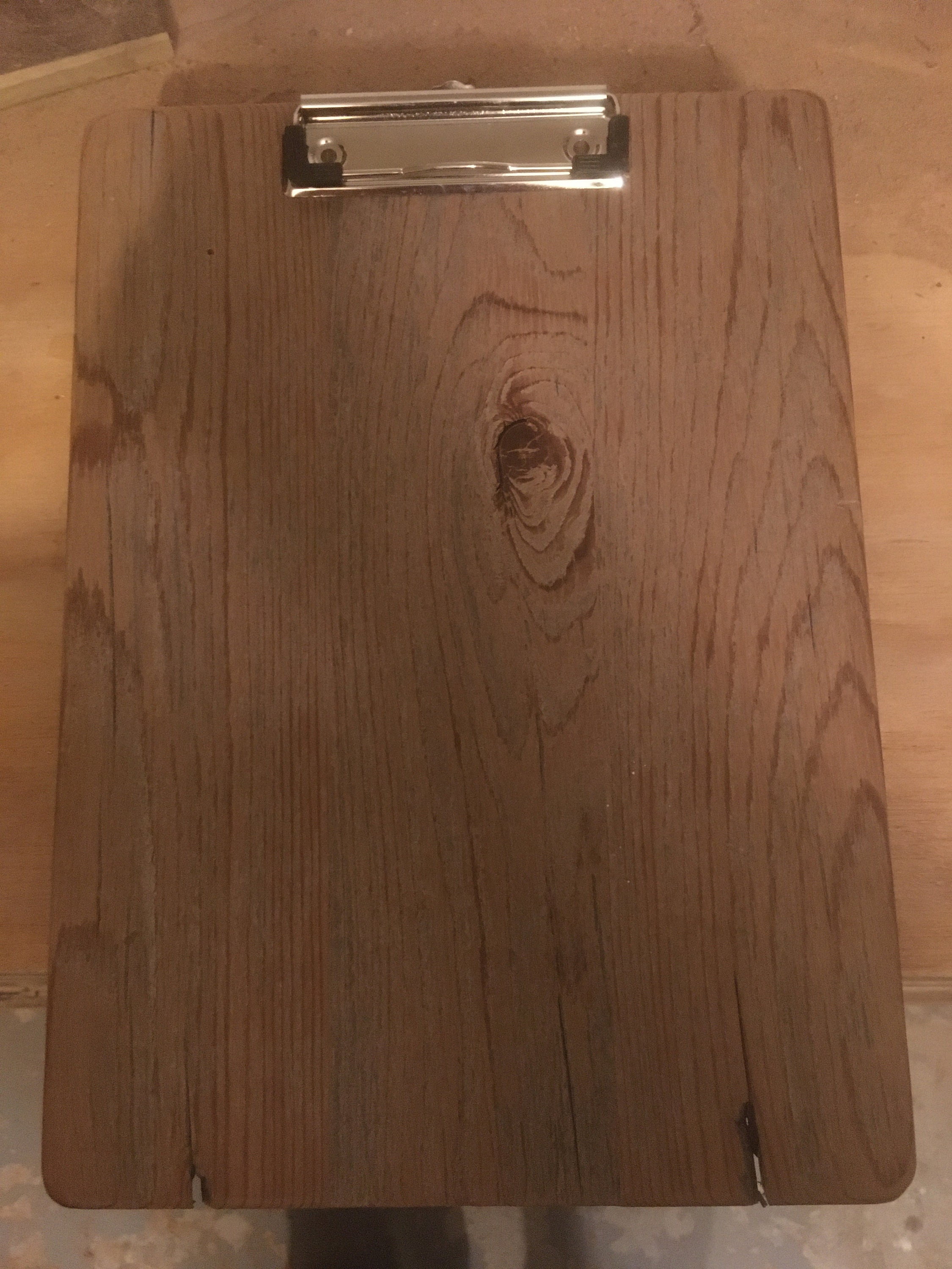 Reclaimed wood clipboards | Etsy