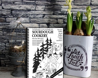 Sourdough Cookbook, Alaska Sourdough Starter, Gift for Baker, Bread ...