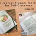 Journal Prompts for Kids, Self Discovery Journal, Writing Notebook for ...