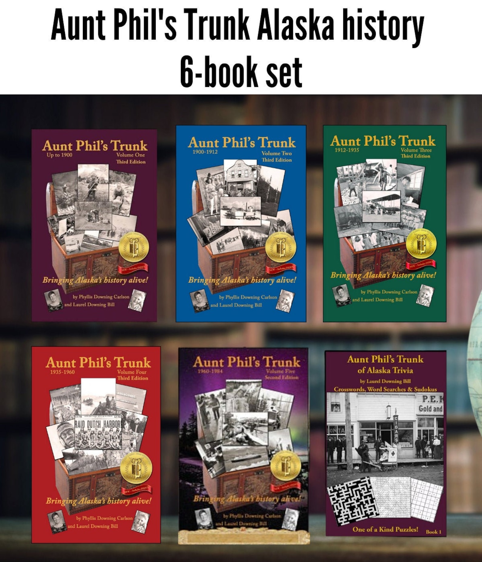 Alaska History Books Set, 6 Books, Teacher Gift, History Gift ...