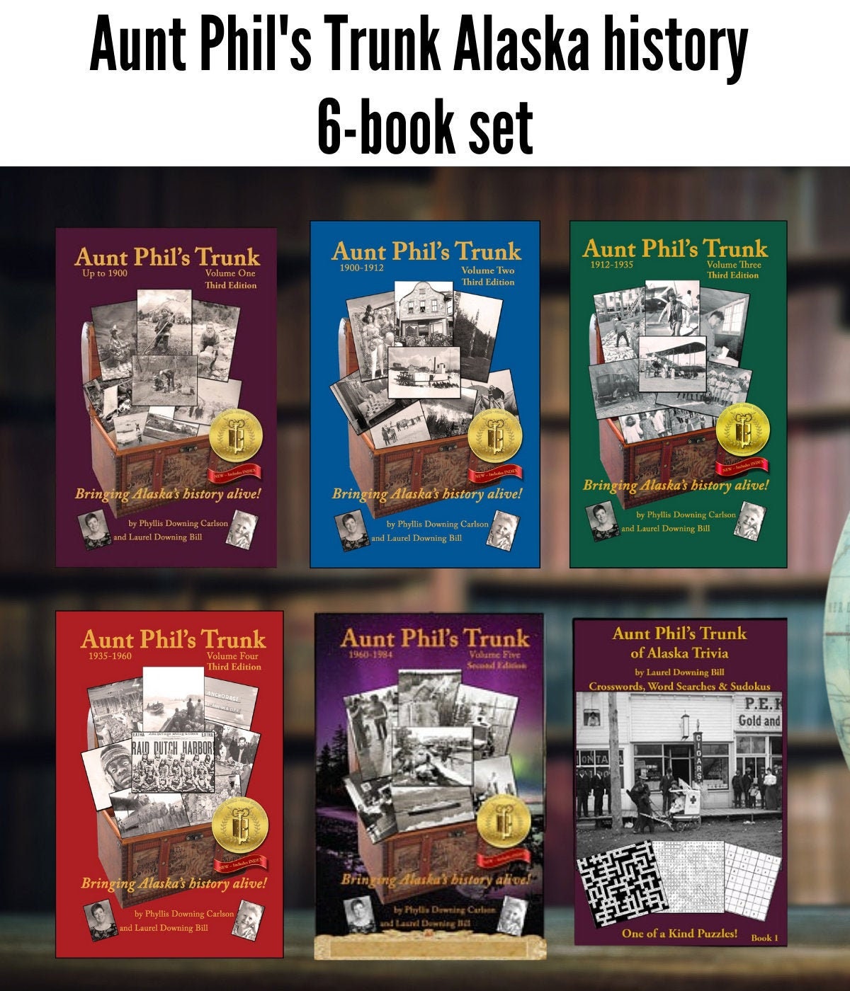 Alaska History Books Set, 6 Books, Teacher Gift, History Gift ...