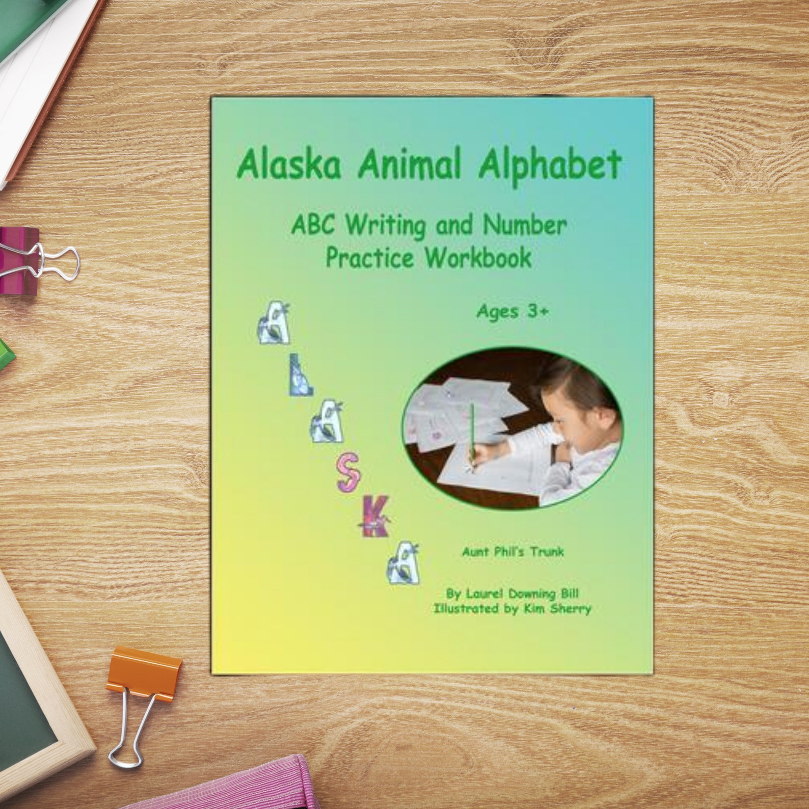 Handwriting Practice Book, Alaska Kid's Handwriting Book, Alphabet ...