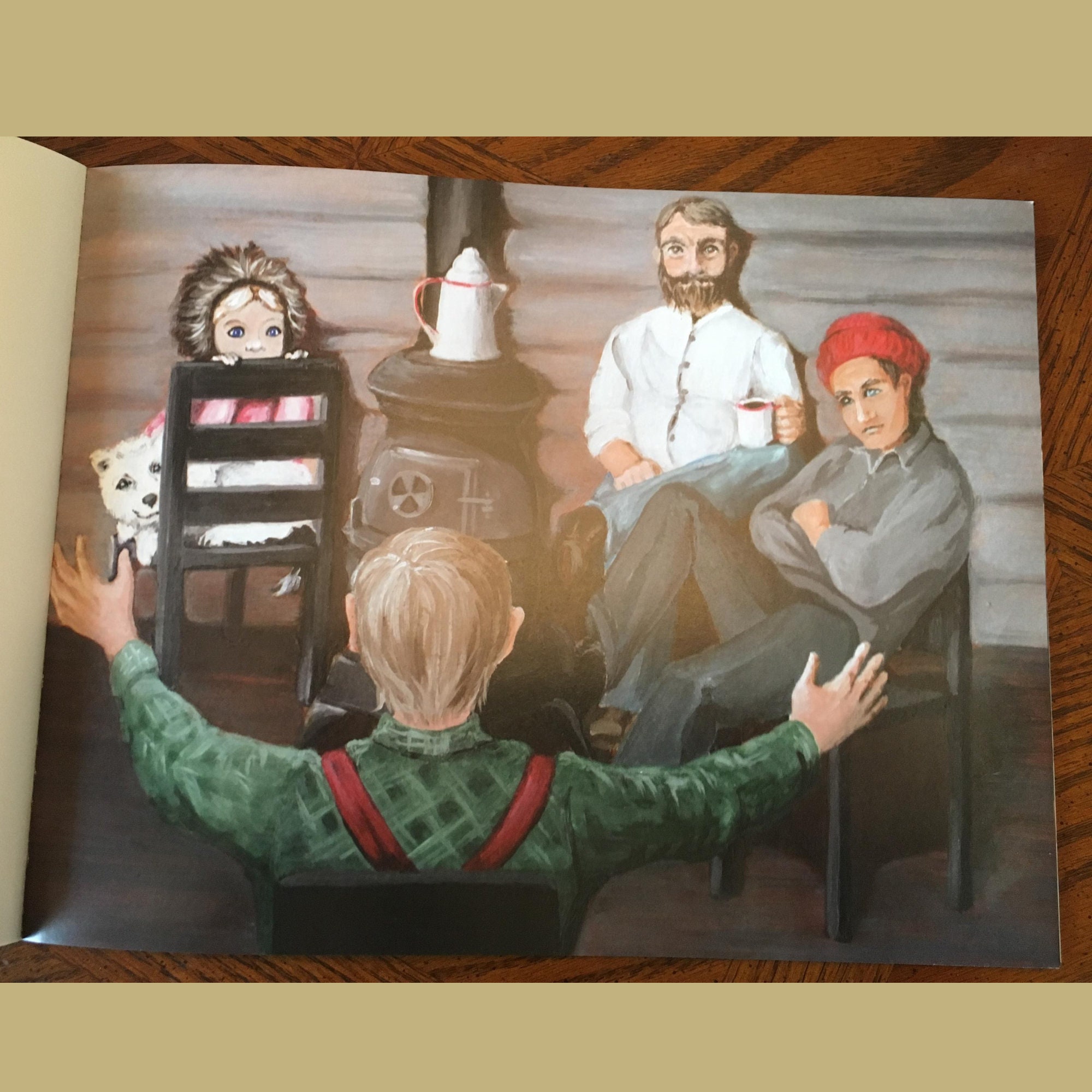 Alaska Gift, Picture Book, the Dragline Kid and Her Golden Wish, an ...