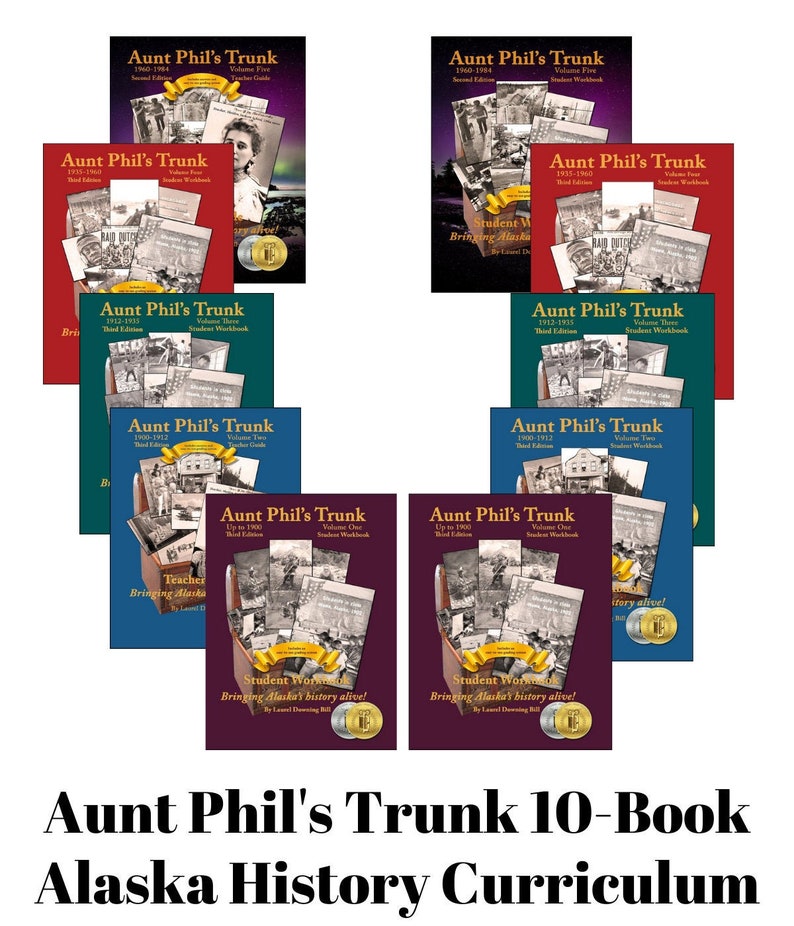 Aunt Phil's Trunk 10-book Curriculum Package, Alaska History Curriculum ...