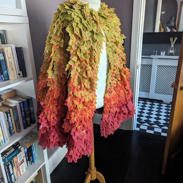 Leaf Cloak - Etsy