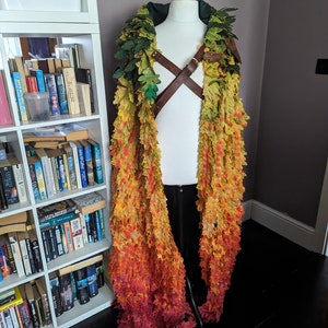 Autumn Leaf Cloak With Hood - Etsy