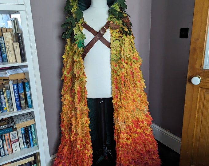 Autumn Leaf Cloak With Hood - Etsy